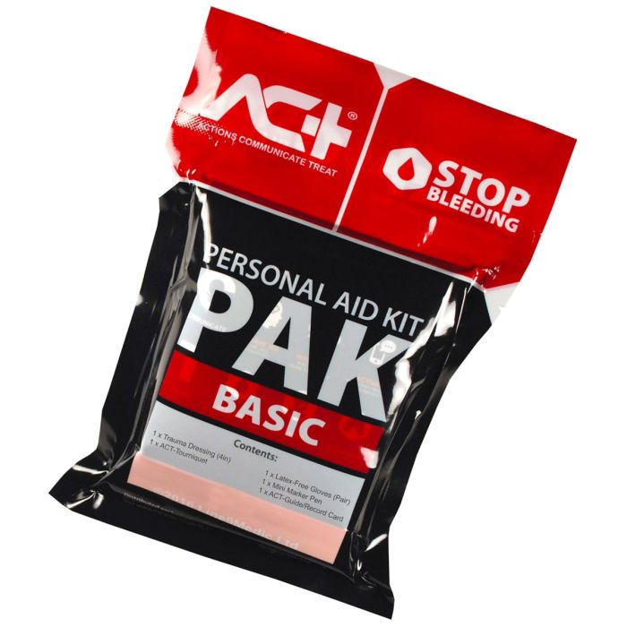 ACT-PAK Personal Bleeding Control Kit (Basic) | Free UK Delivery – MedTree