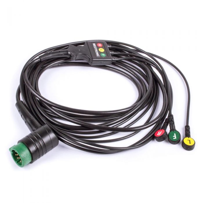 Physio-Control LIFEPAK 12 3-Lead ECG Cable – MedTree