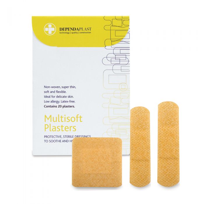Multisoft Plasters - Assorted Wallet (Box of 20) – MedTree
