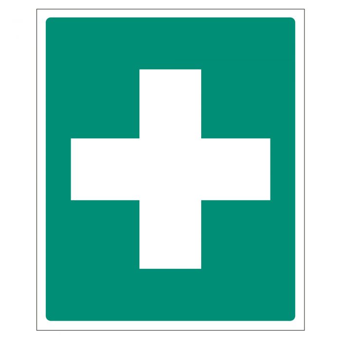 First Aid Locator Sign - Adhesive (600 x 450mm) – MedTree